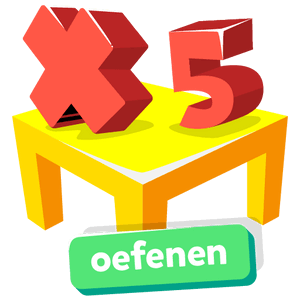 Oefenen met Tafel van 5 met Squla